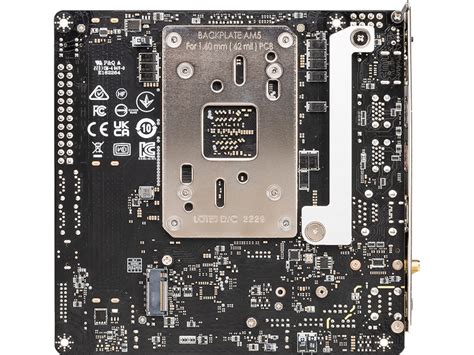 MSI MPG B650I EDGE WIFI Bundkort AMD Socket Komplett Dk