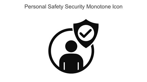 Personal Safety Security Monotone Icon In Powerpoint Pptx Png And