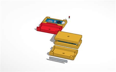 3d design arduino nano case tinkercad