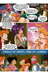 Deavalin Futurama Orgy To Save The Earth