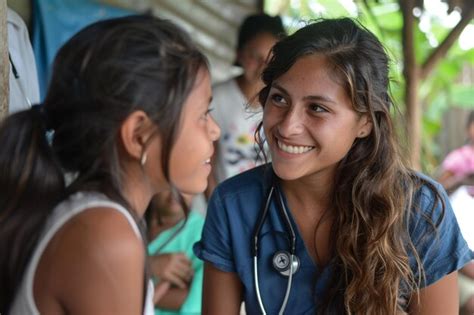 Assisting With Community Health Projects Ar Generative Ai Premium Ai Generated Image