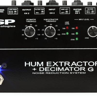 ISP Technologies Hum Extractor Decimator G Noise Reduction Reverb