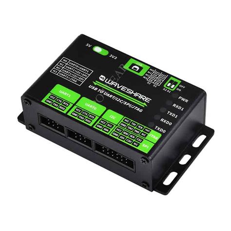 USB转UART I2C SPI JTAG转换器 支持多种接口 兼容3 3V和5V电平 多系统兼容