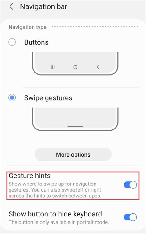 How To Hide Gesture Hint Bar On Samsung Galaxy Phones Techschumz