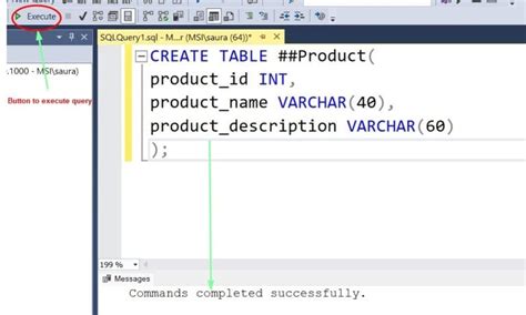 How To Create Temporary Table In Sql Server Management Studio Sql Server Guides