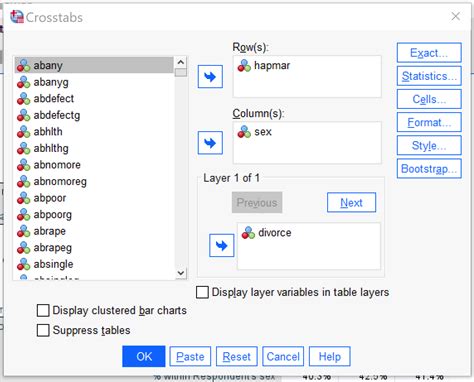 Quantitative Analysis With SPSS Multivariate Crosstabs Social Data Analysis