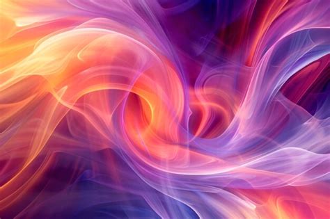 Abstract Swirls And Curves Background A Dynamic And Fluid Scene Featuring Abstract Swirls And