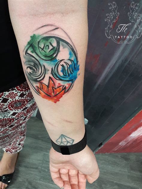 4 Elements Tattoo Avatar