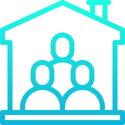 Shared Housing Free People Icons