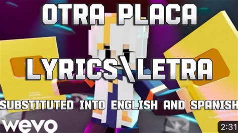 🎵 Otra Placa Lyrics Letra Substituted Into English And Spanish