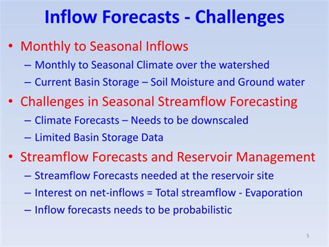 Ppt Experimental Inflow And Storage Forecasts Portal Powerpoint Presentation Id 2516191