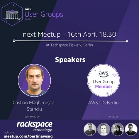 Nico Schilling On Linkedin Aws Usergroup Community Berlin Cloud