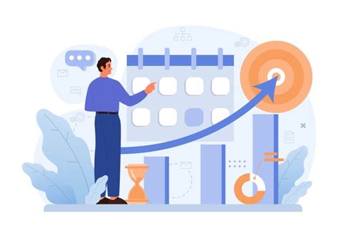 Business Processes Optimization Productive Vector Image