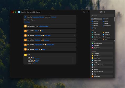 Session Setup Session Automation On Ios And Macos With Apple Shortcuts