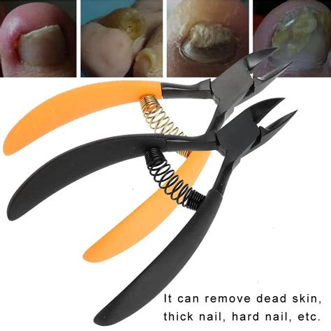 전문 매니큐어 도구 전문 스테인레스 스틸 두꺼운 발톱 내성 큐티클 니퍼 트리머 플라이어 가위 네일 클립손톱깎기