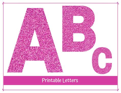 Free Printable Letters Pink Download Free Printable Letters Pink Png