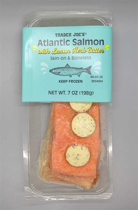 Trader Joes Atlantic Salmon With Lemon Herb Butter Aldi Reviewer