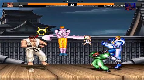 Ryu Vs Captain Commando Youtube