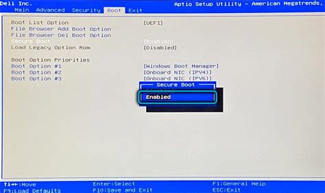 Как включить Secure Boot Lenovo