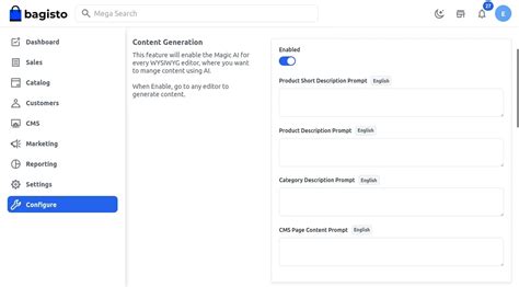 Guide For Bagisto Complete Ai Suite