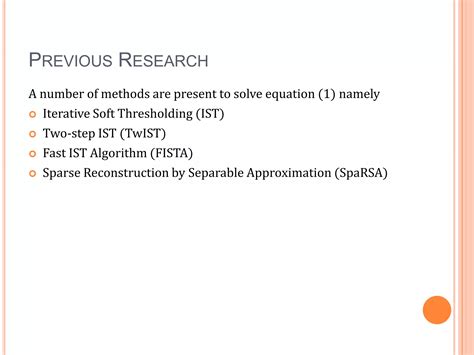 split augmented lagrangian shrinkage algorithm ppt