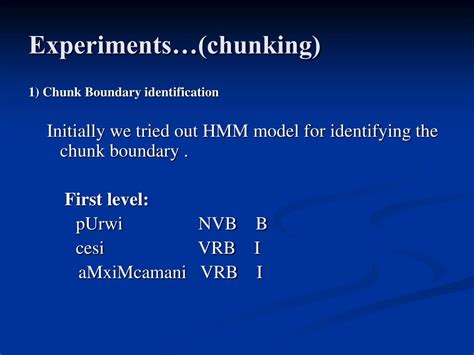 Ppt Part Of Speech Tagging And Chunking Using Crf And Tbl Powerpoint