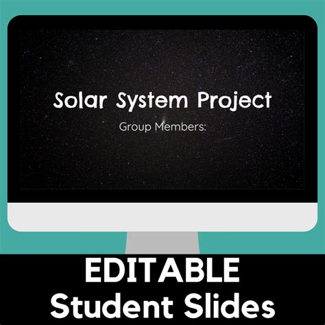 Solar System Report Template