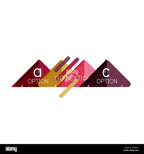 Triangle Data Visualization Design Option Infographic Layout Triangle Data Visualization