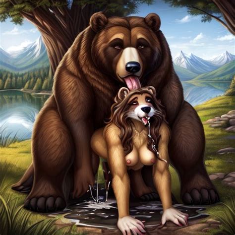 Rule 34 Ai Generated Bear Cum Dripping From Mouth Cum In Pussy Cum