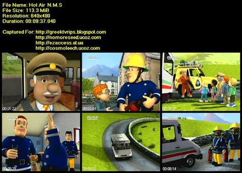 Cartoons Gr Σαμ Ο Πυροσβέστης Fireman Sam Hot Air Nms Alter