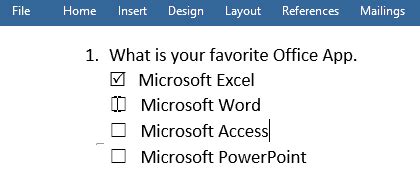 How To Insert A Checkbox In Word Software Accountant