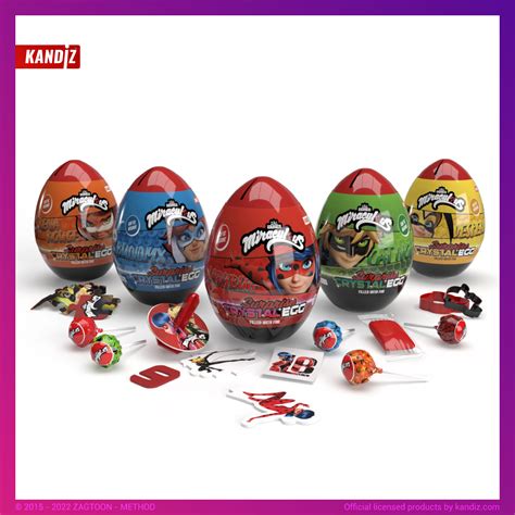 Surprise Crystal Egg Miraculous Ladybug X Kandiz
