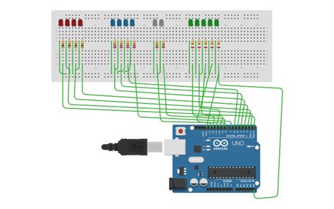 Circuit Design Calculadora Binaria Tinkercad