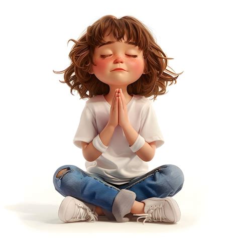 Cute Prayer Pose Images Free Download On Freepik