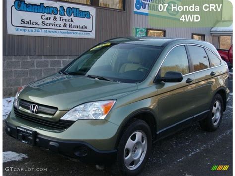 2007 Green Tea Metallic Honda Cr V Lx 4wd 41459787