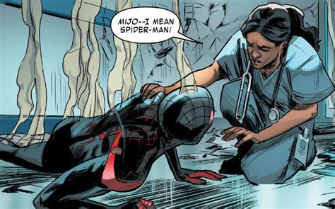 Miles Morales Mom Eye Color