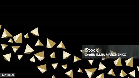 삼각형 피라미드와 추상 검은 배경입니다 창조적 인 기하학적 3d 배경 템플릿 검은 색 배경에 파란색 3 차원 삼각형 피라미드입니다 추상 기하학적 벡터 일러스트레이션 3차원