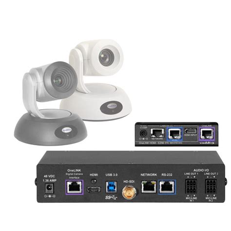 Polycom Codec Kit For Onelink Bridge To Roboshot Hdmi Cameras