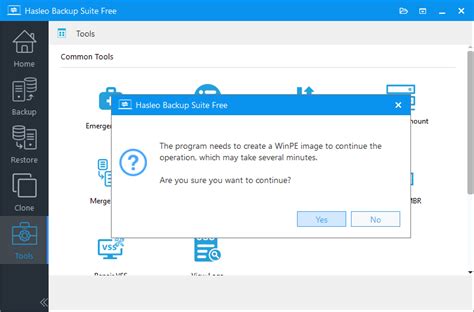 Add Hasleo Backup Suite Winpe Restore Environment To Windows Boot Menu