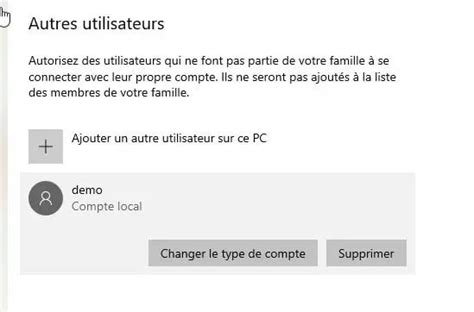 Comment Supprimer Un Utilisateur Sur Windows 10