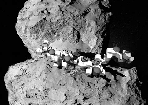 Comets Are Vehicles For Space Travel In This Design Concept