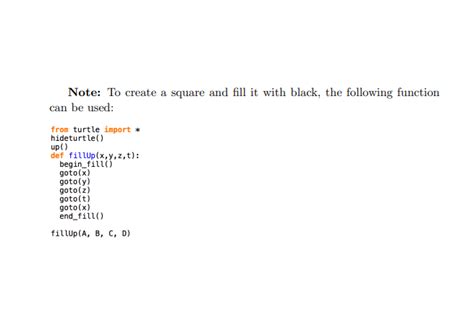 Solved Write The Python Program Which Draws The Following Chegg