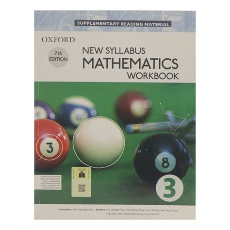 Oxford New Syllabus Math 7th Edition Workbook 3 Readstorepk