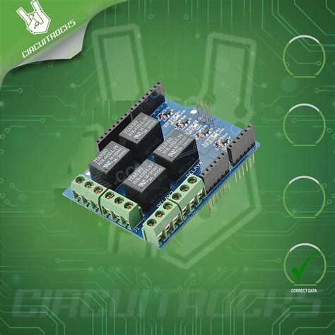 Relay Shield For Arduino 7~12v 8~250ma Shopee Philippines