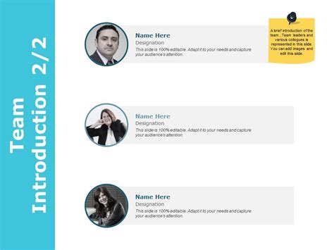 Team Introduction Management Ppt Powerpoint Presentation Summary Layout