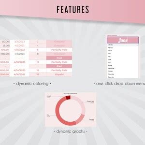 Invoice Tracker Order Tracker Small Business Spreadsheet Bundle Income Tracker Expense