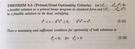 Solved Operations Research Illustrate The Strong Duality