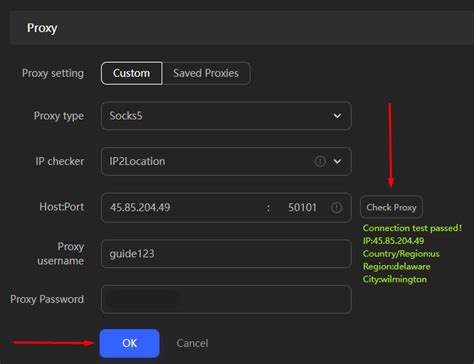 Setting Up A Proxy In The AdsPower Browser