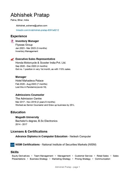 Abhishek Pratap On Linkedin Opentowork