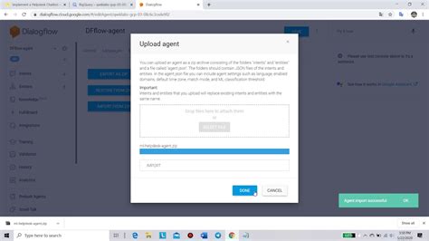 implement a helpdesk chatbot with dialogflow and bigquery ml youtube
